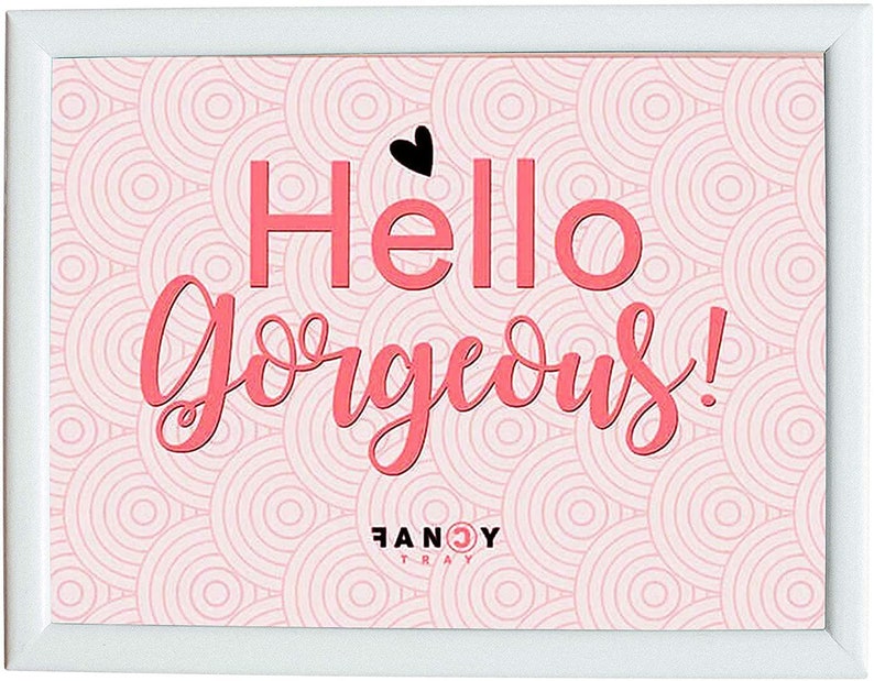 Fancy Wooden Lap Trays Bean Bag Lap Tray Gift for Women Cushioned Lap ...