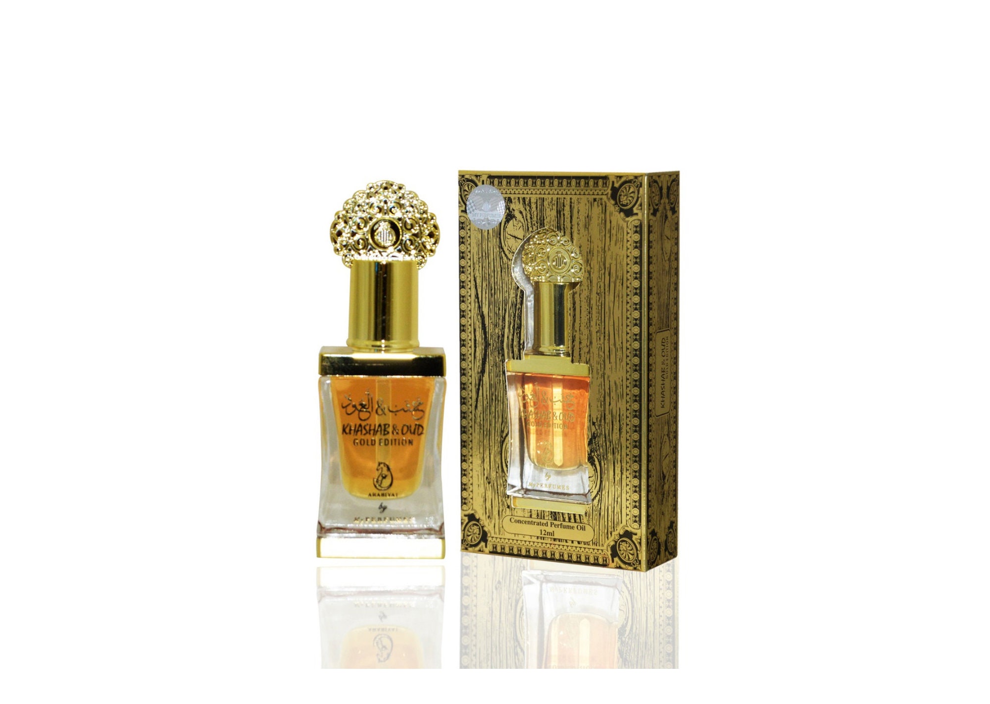 Khashab & Oud Gold Edition Arabian Perfume Fragrance Oil 12ml - Etsy