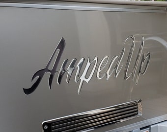 Custom Boat Name Raised Domed Decals - Etsy