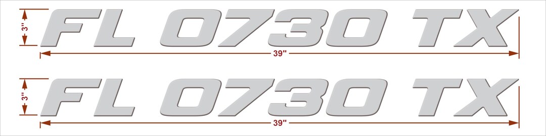 Custom Boat Registration Numbers Domed Decals Stickers (set) - Etsy