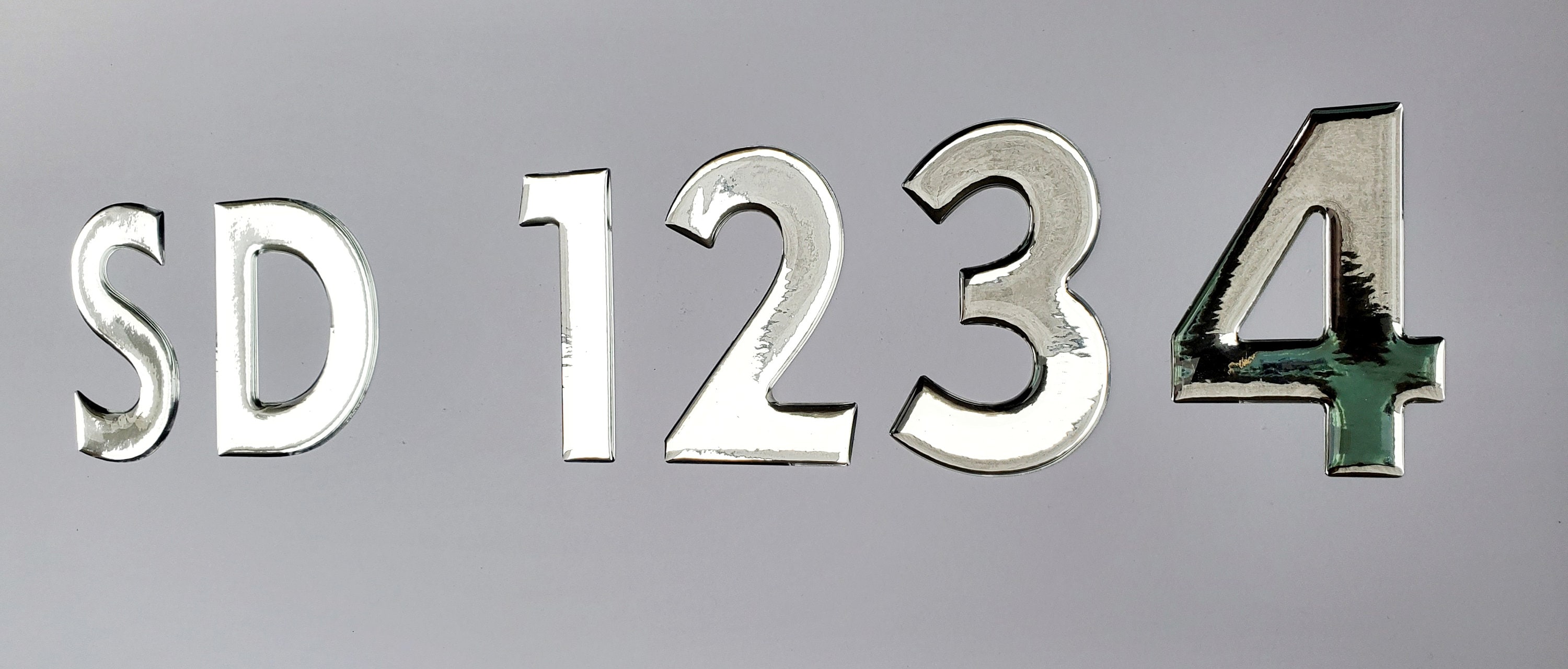 Boat Decal Custom Registration Numbers Raised Domed (set) - Etsy