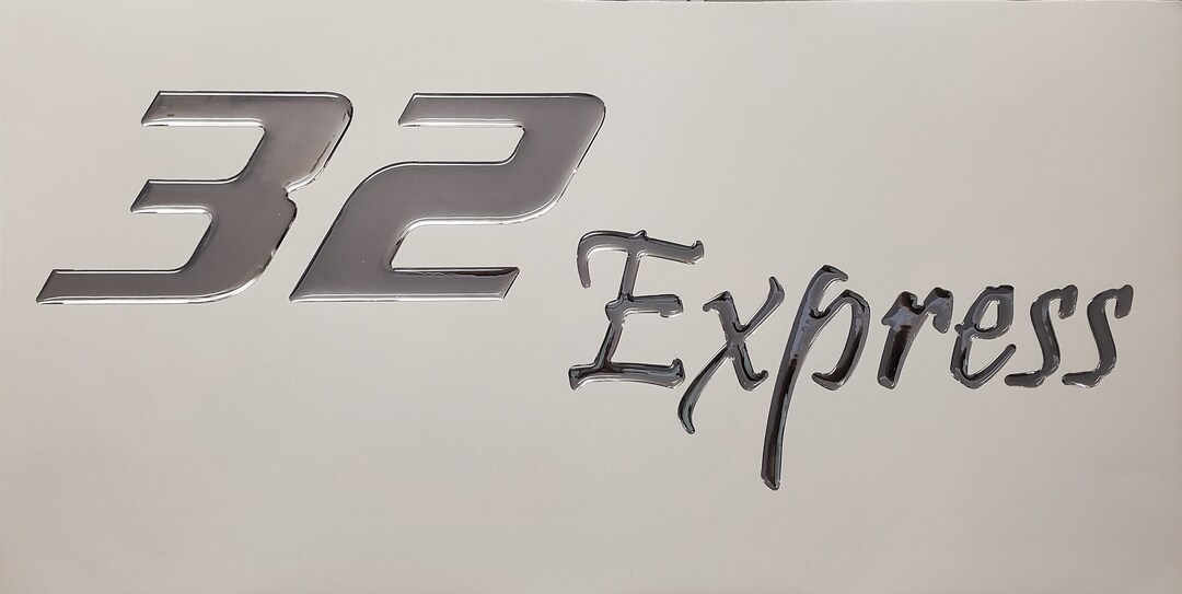 32 Express Domed Decals Stickers (set) - Etsy