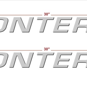 Monterey Boat Emblem Domed Decals Stickers (set) - Etsy