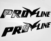 Pro Line Boat Emblem Domed Decals Stickers set - Etsy