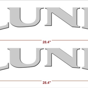 Lund Emblem Domed Decals Stickers (set) - Etsy