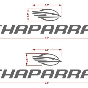 Chaparral Boat Emblem Domed Decals Stickers (set of Two) - Etsy