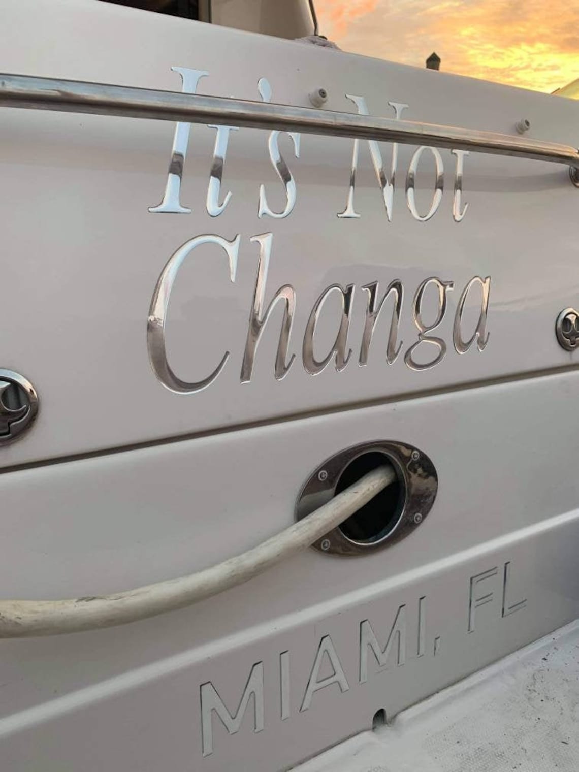Custom Boat Decals Pontoon Name Raised Domed - Etsy