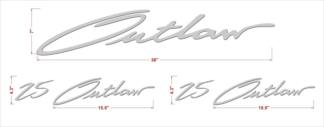 25 Outlaw Emblem Domed Decals Stickers set - Etsy