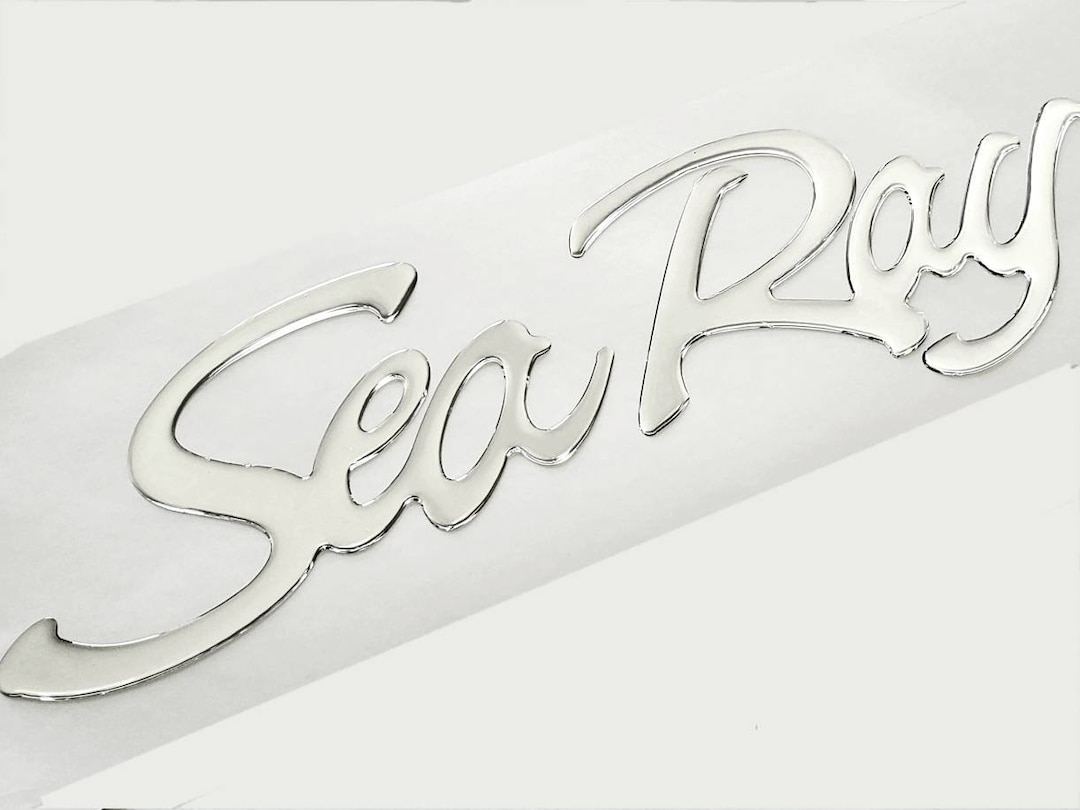 Sea Ray Emblems Domed Decals Stickers (set of Two) - Etsy