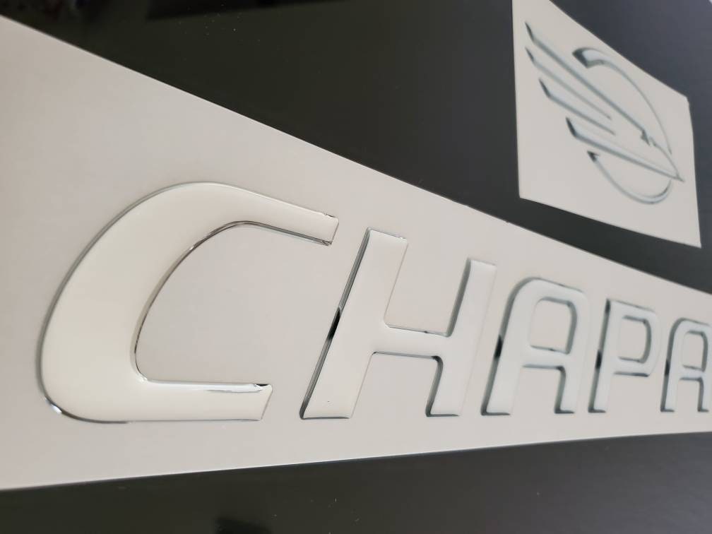 Chaparral Boat Emblem Domed Decals Stickers (set of Two) - Etsy