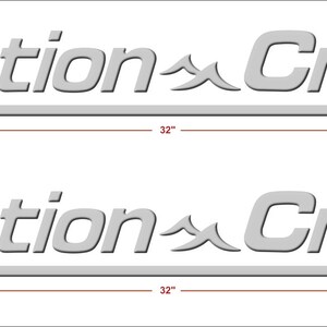 Action Craft Boat Emblems Domed Decals Stickers (set) - Etsy