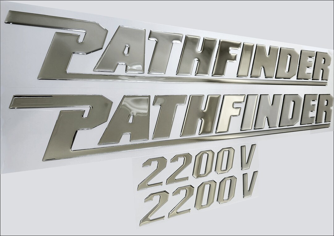 Pathfinder Boat Emblem Domed Decals Stickers (set of Two) - Etsy