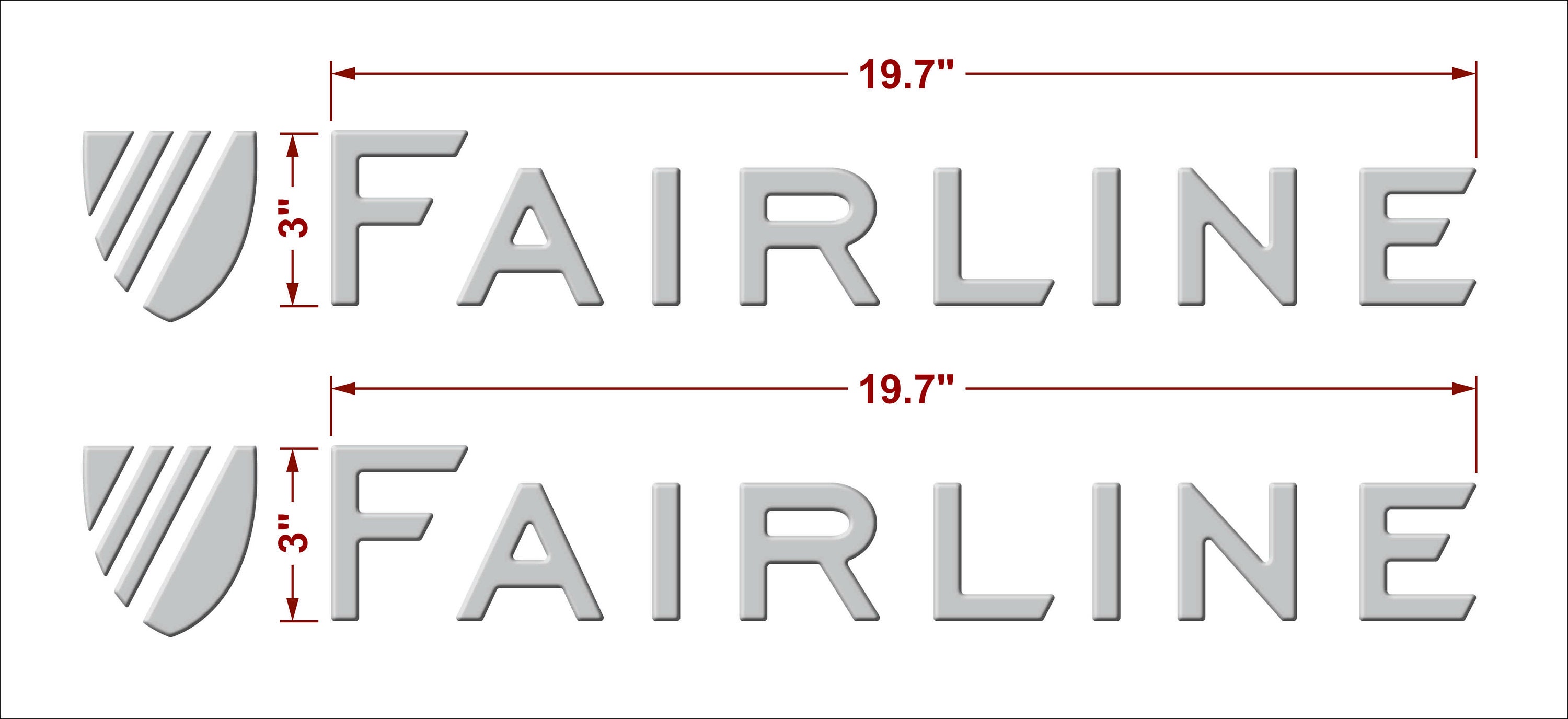 Fairline Yacht Boat Emblems Domed Decals Stickers set - Etsy UK