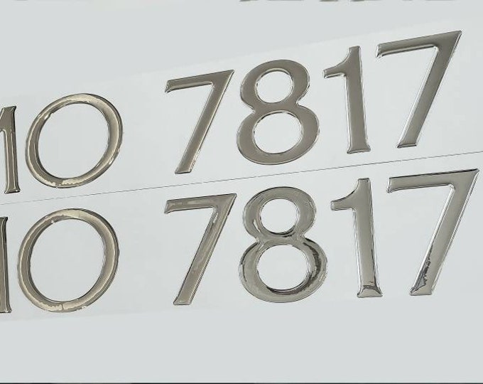 Bennington Font Boat Registration Numbers Decals Domed Stickers (set ...