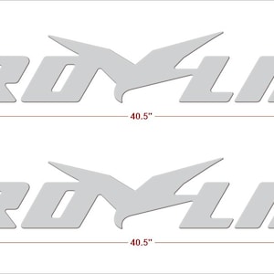 Pro Line Boat Emblem Domed Decals Stickers (set) - Etsy