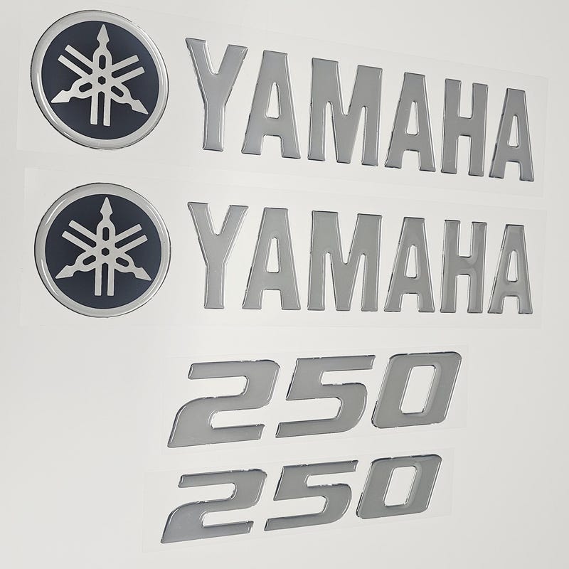 Yamaha Domed Decals - Etsy