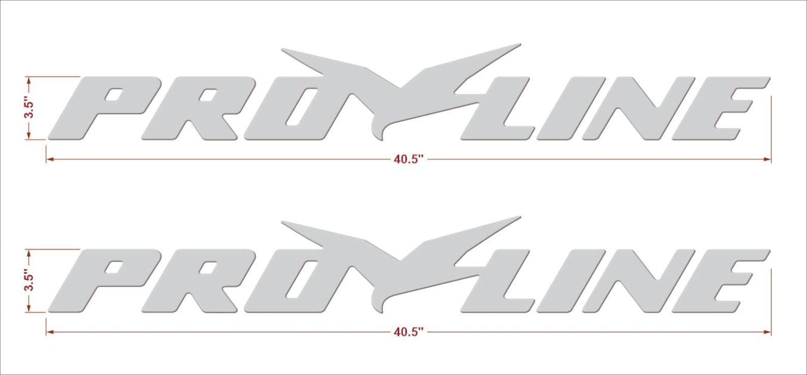 Pro Line Boat Emblem Domed Decals Stickers (set) - Etsy