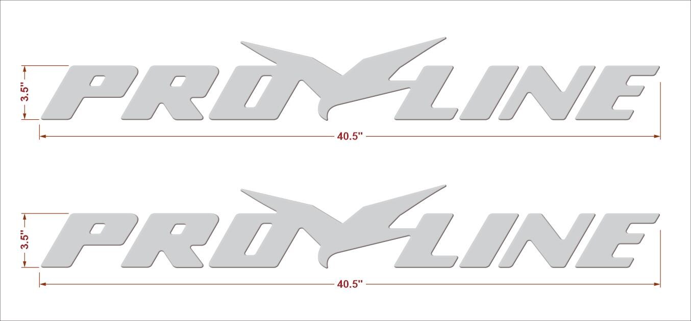 Pro Line Boat Emblem Domed Decals Stickers (set) - Etsy