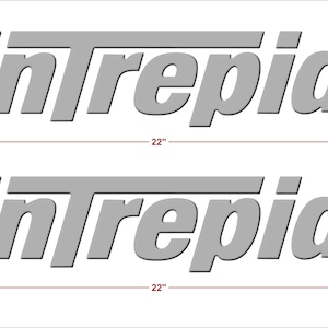 Intrepid Boat Emblems Domed Decals (set) - Etsy