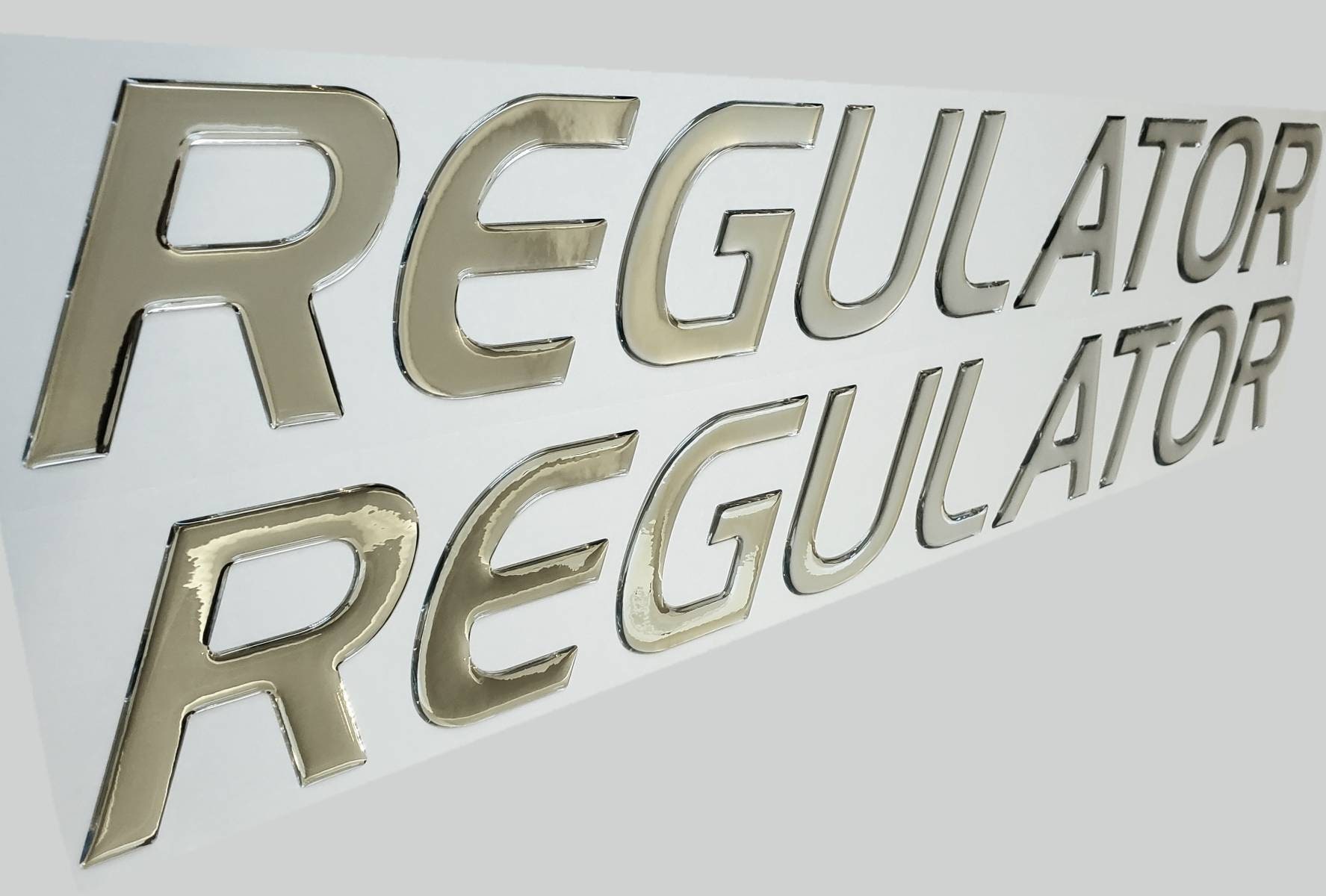 Regulator Boat Emblem Domed Decals Stickers (set) - Etsy