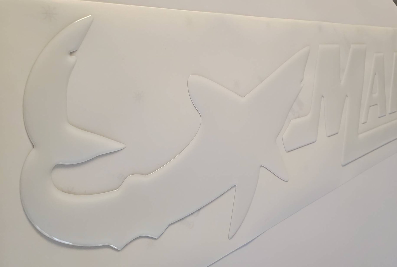 Mako Boat Emblem Domed Decals Stickers (set) - Etsy