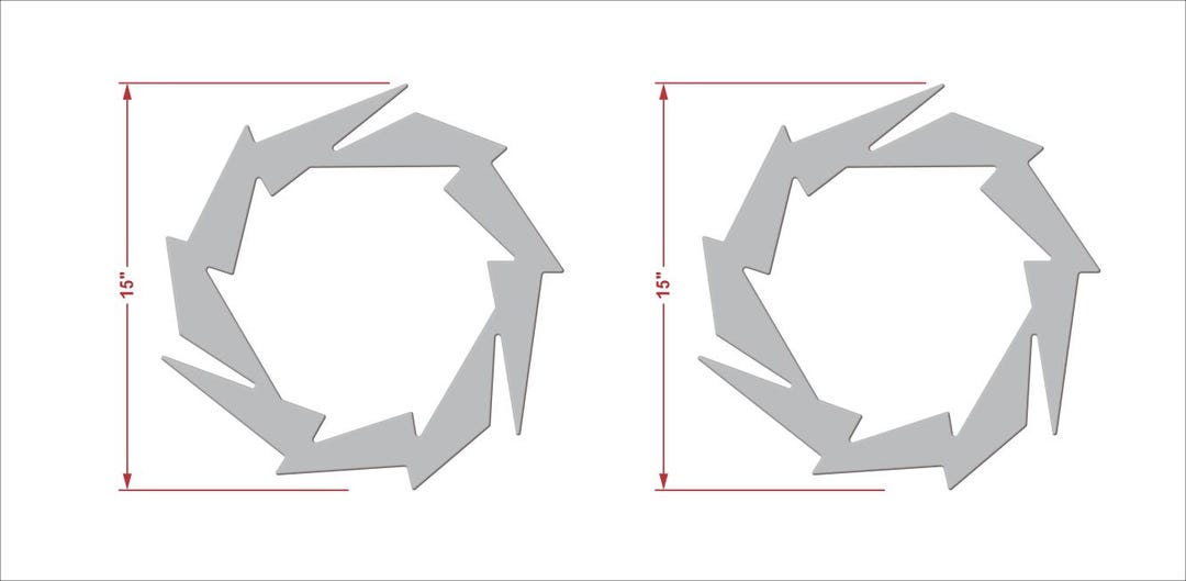 Fountain Boat Logo Emblems Domed Decals (set) - Etsy