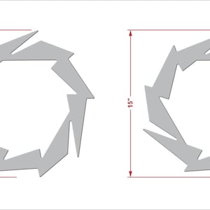 Fountain Boat Logo Emblems Domed Decals (set) - Etsy