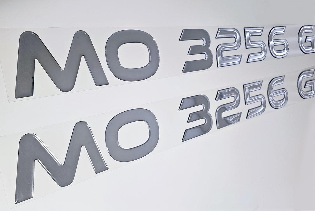Caymas Boats Custom Registration Numbers Domed Decals Stickers (set) - Etsy