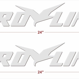 Pro Line Boat Emblem Domed Decals Stickers (set) - Etsy