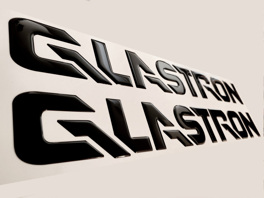 Glastron Boat Emblems Domed Decals Stickers (set) - Etsy