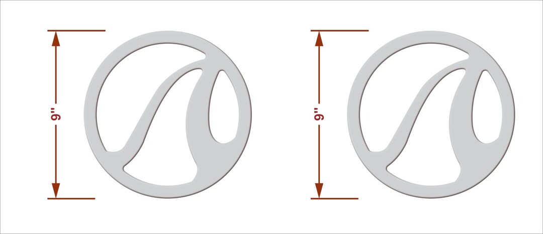 Ocean Alexander Emblem Domed Decals Stickers (set) - Etsy