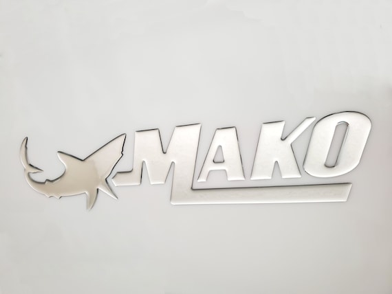 Mako Boat Emblem 28 Domed Decals Stickers set | Etsy