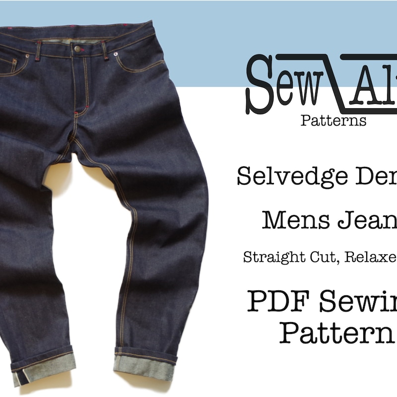 Mens Selvedge Denim Pants - Etsy