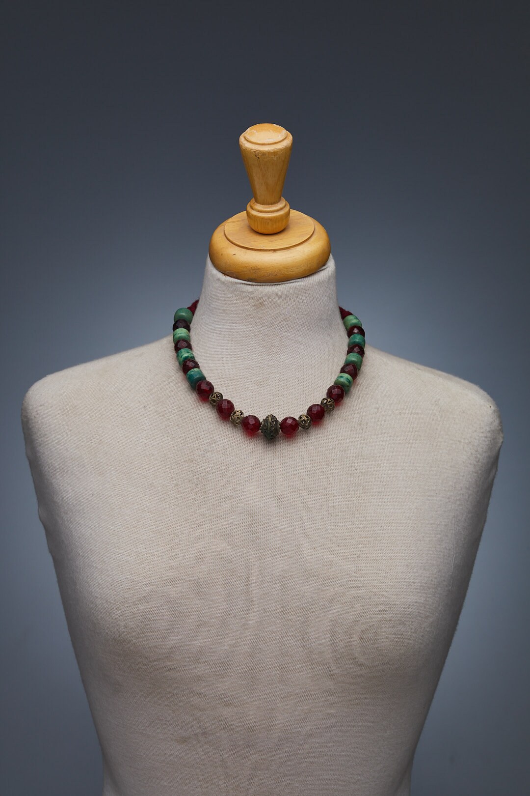 Délice de pastèque Collier Marocain Amazigh - Etsy France