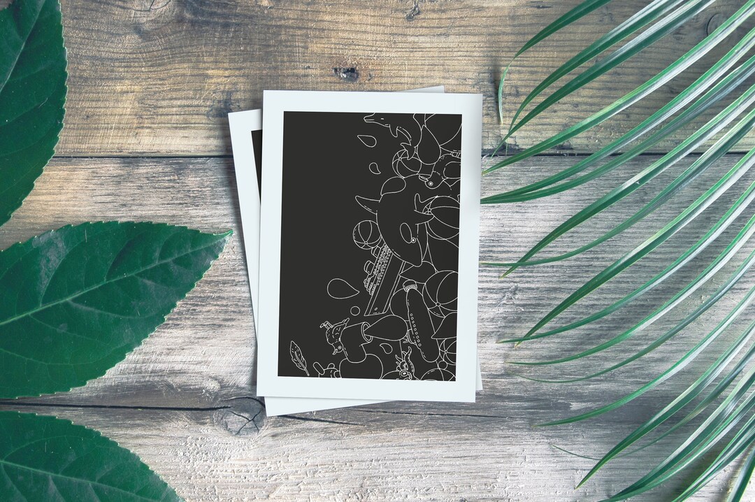 Sea Life - Greetings Card - Etsy
