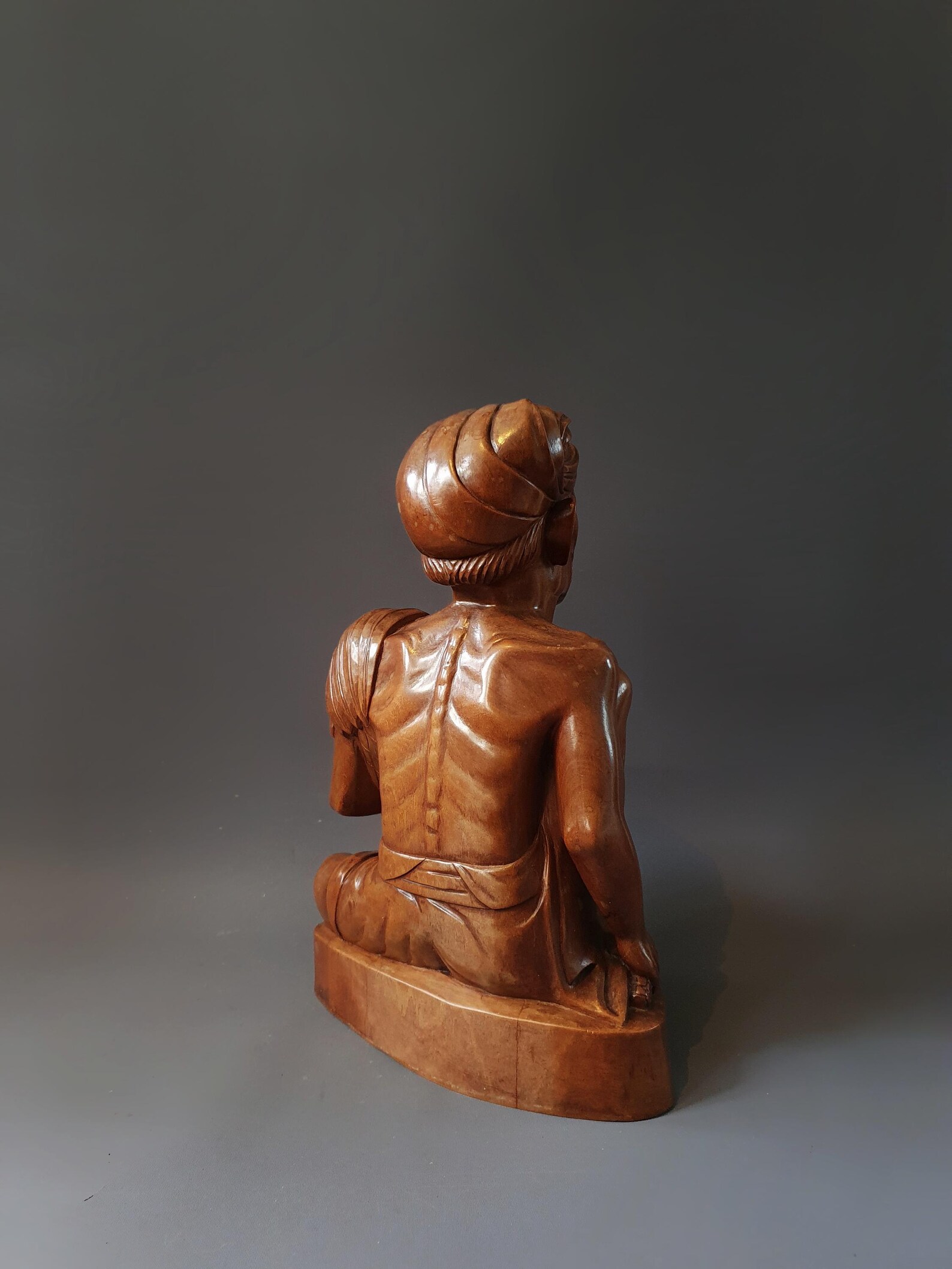 Balinese Man With Rooster Bali Indonesian Wood Carving Sculpture ...