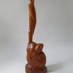 Balinese Art Deco Sculpture Dewi Ratih and Kala Rahu Bali Indonesia ...