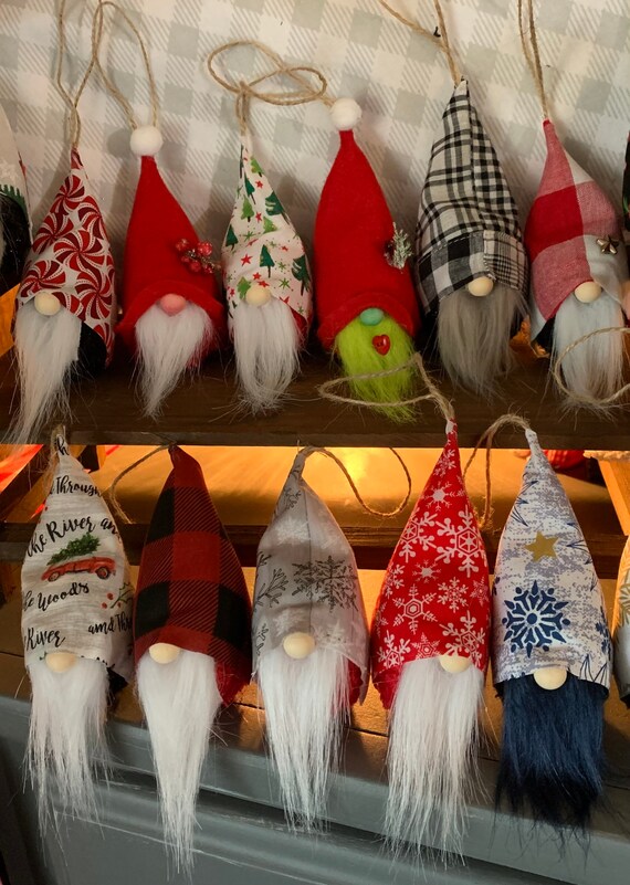 Gnome christmas ornaments store