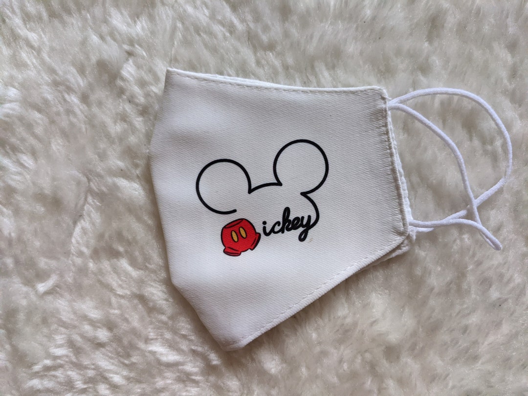 Mickey Mouse Reusable Cotton 2 Layers Kids - Etsy