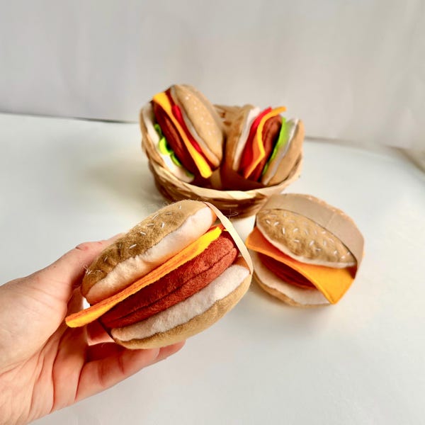 Felt Food Set - Etsy