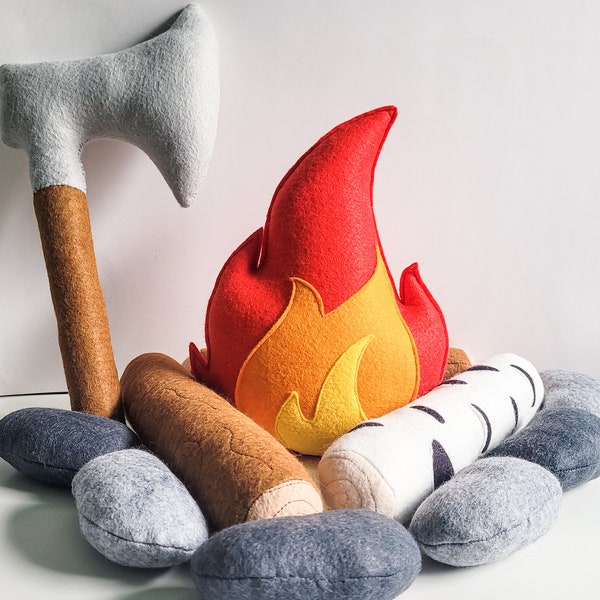 Felt Campfire - Etsy