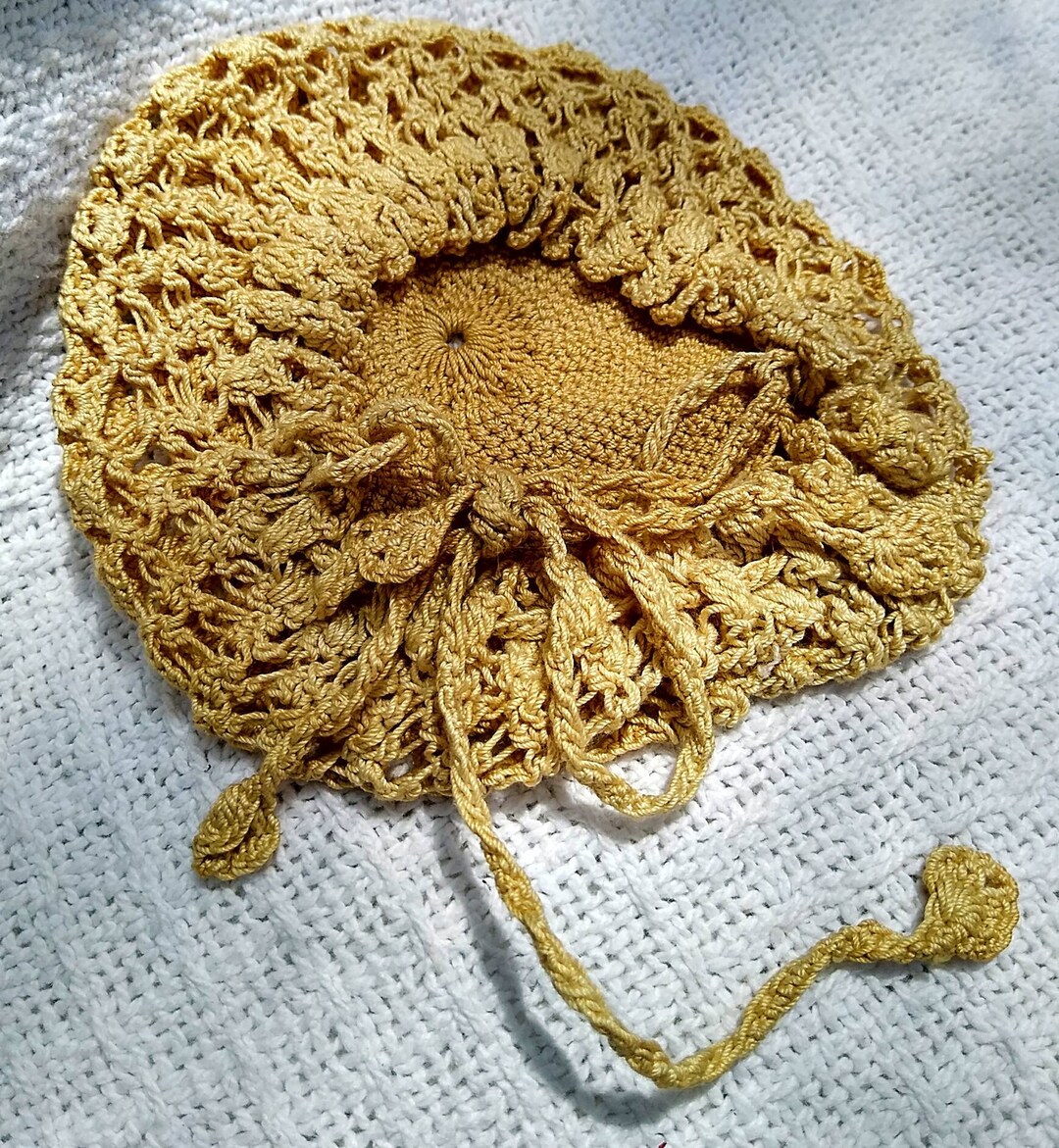 Victorian Macrame Pouch - Etsy