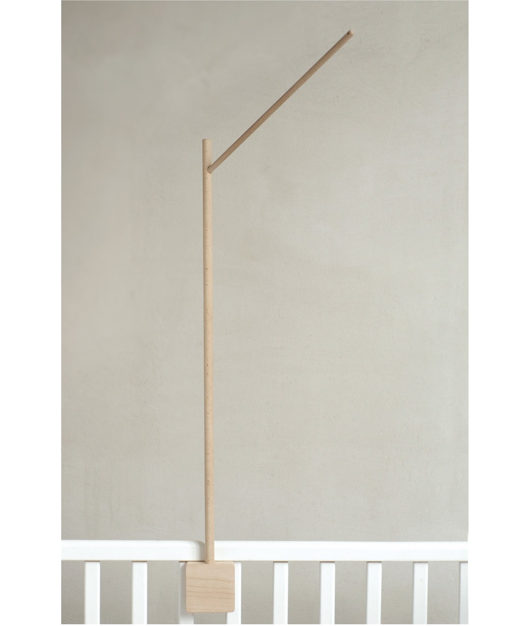 Baby Mobile Holder / Baby Mobile Stand / Wooden Mobile Arm / Baby Crib ...