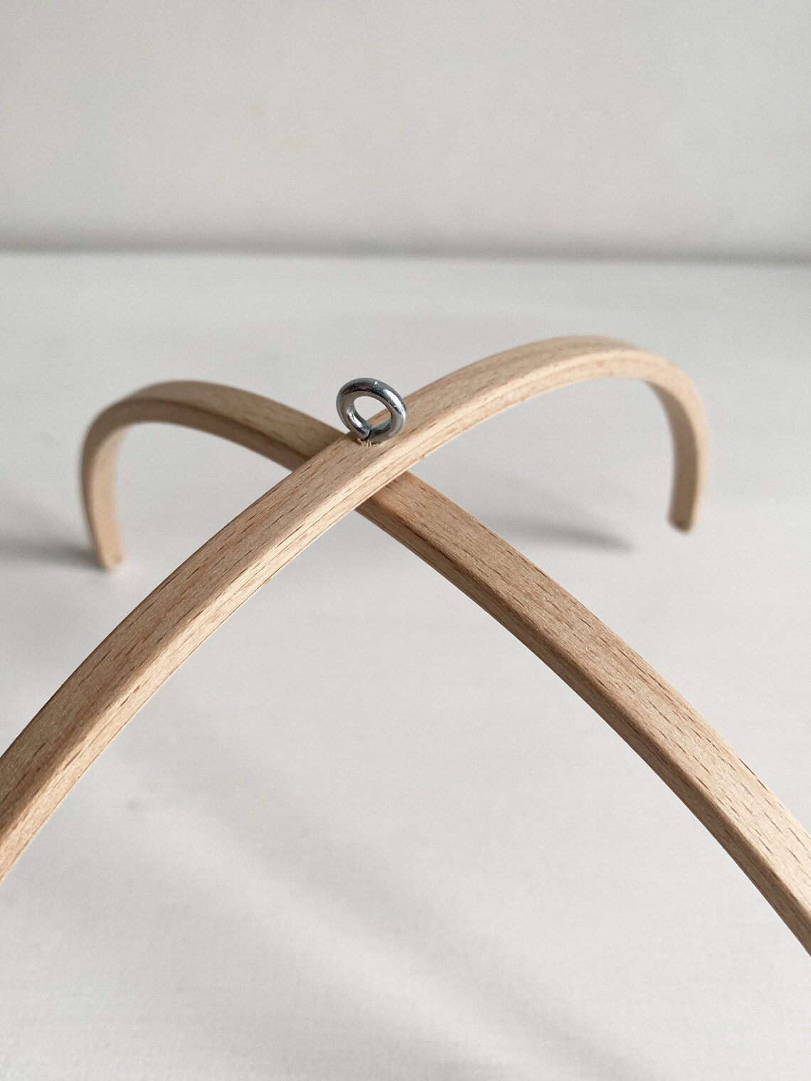 Wooden Mobile Hanger / Wooden Mobile Frame/ Baby Mobile Kit / DIY Baby ...