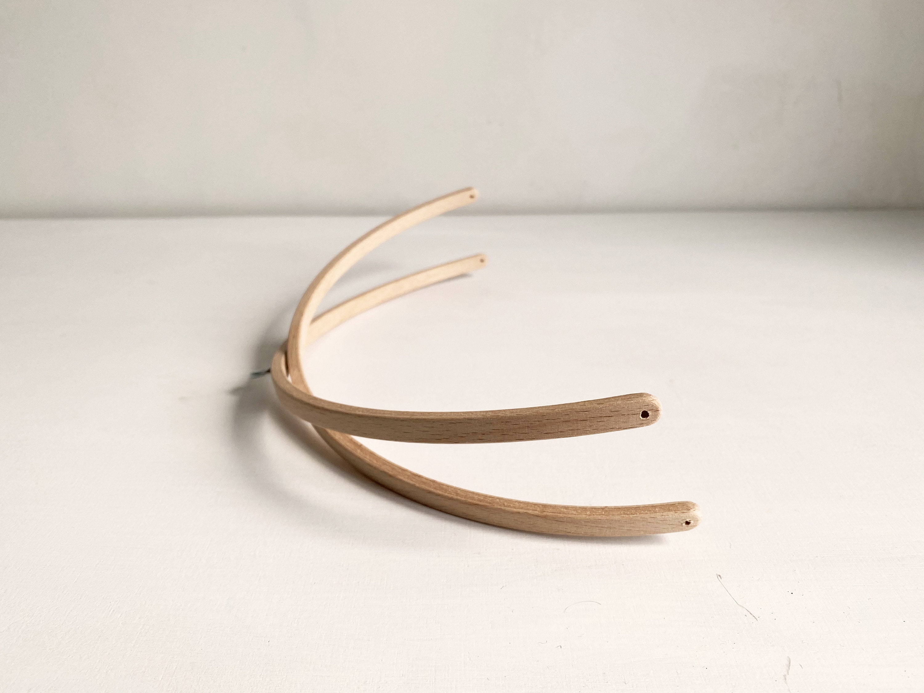 Wooden Mobile Hanger / Wooden Mobile Frame/ Baby Mobile Kit / DIY Baby ...