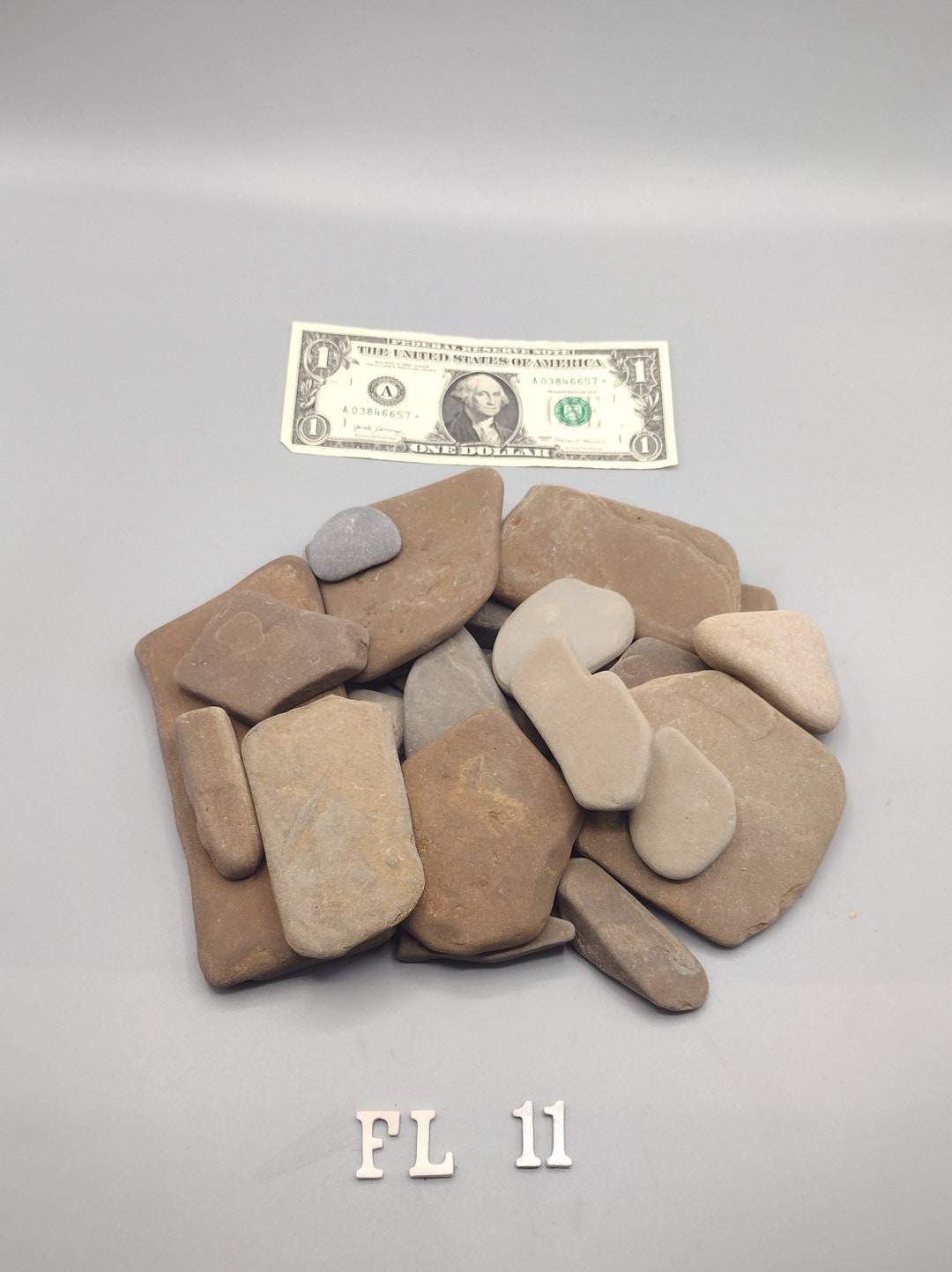 29 Large, Med. and Small Flat Rocks. the Ones You See Are the Ones You ...