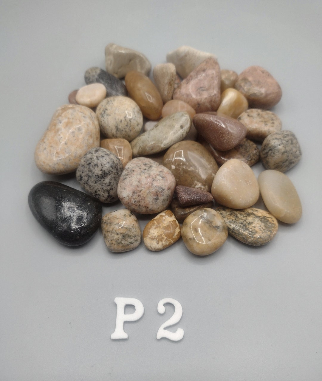 Over 1 Pound of Polished Lake Michigan Stones. the 35 Beautiful Stones ...