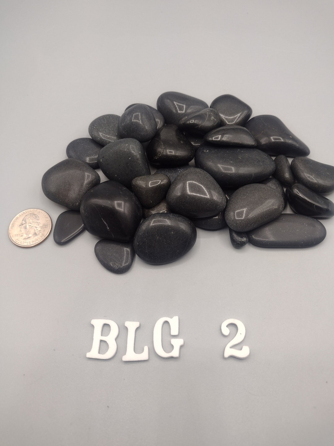 31 Beautiful Shiny Black Stones. the Ones You See Are the Ones You'll ...