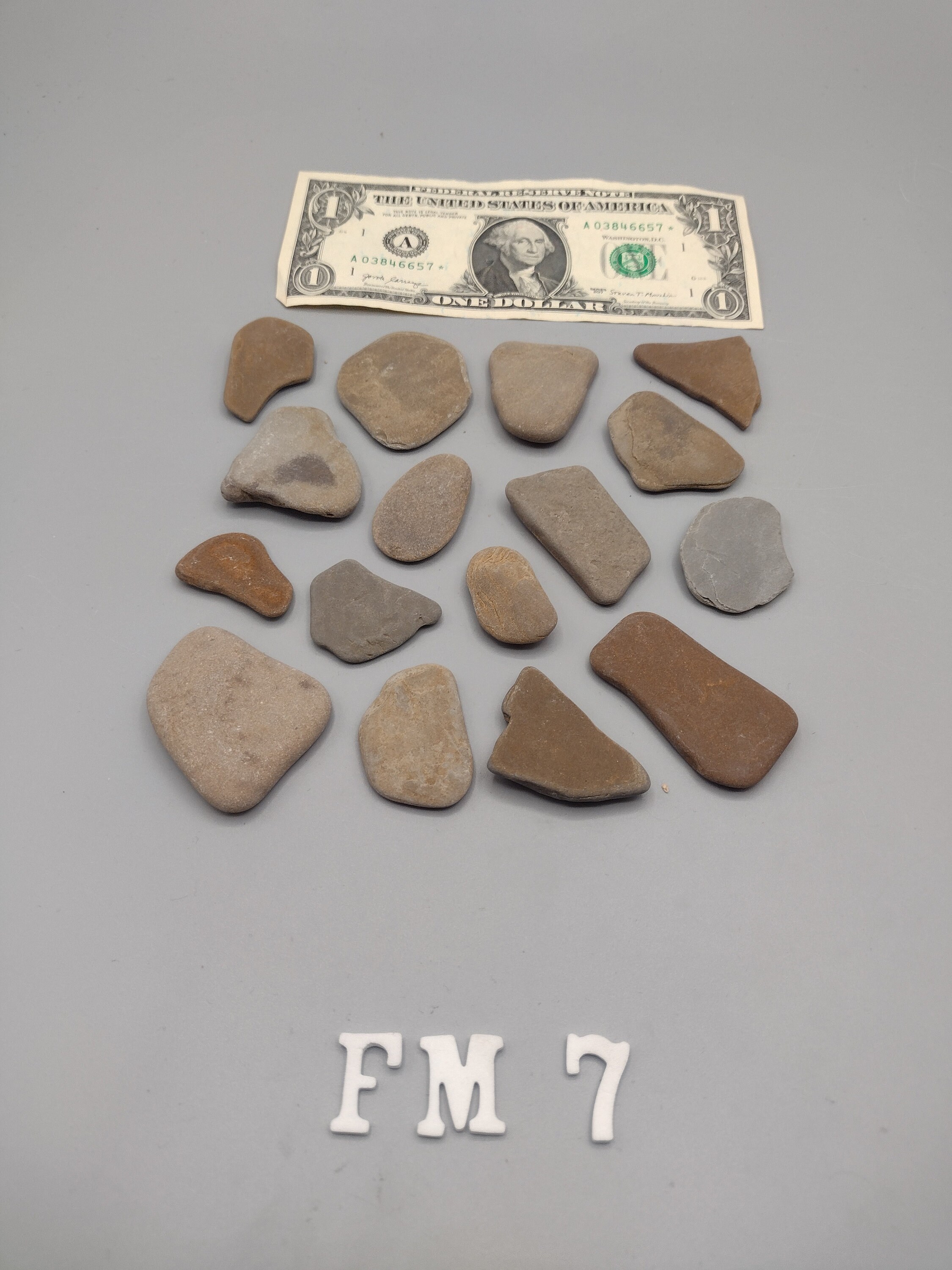 104 Medium and Small Flat Rocks From the Shores of Lake - Etsy