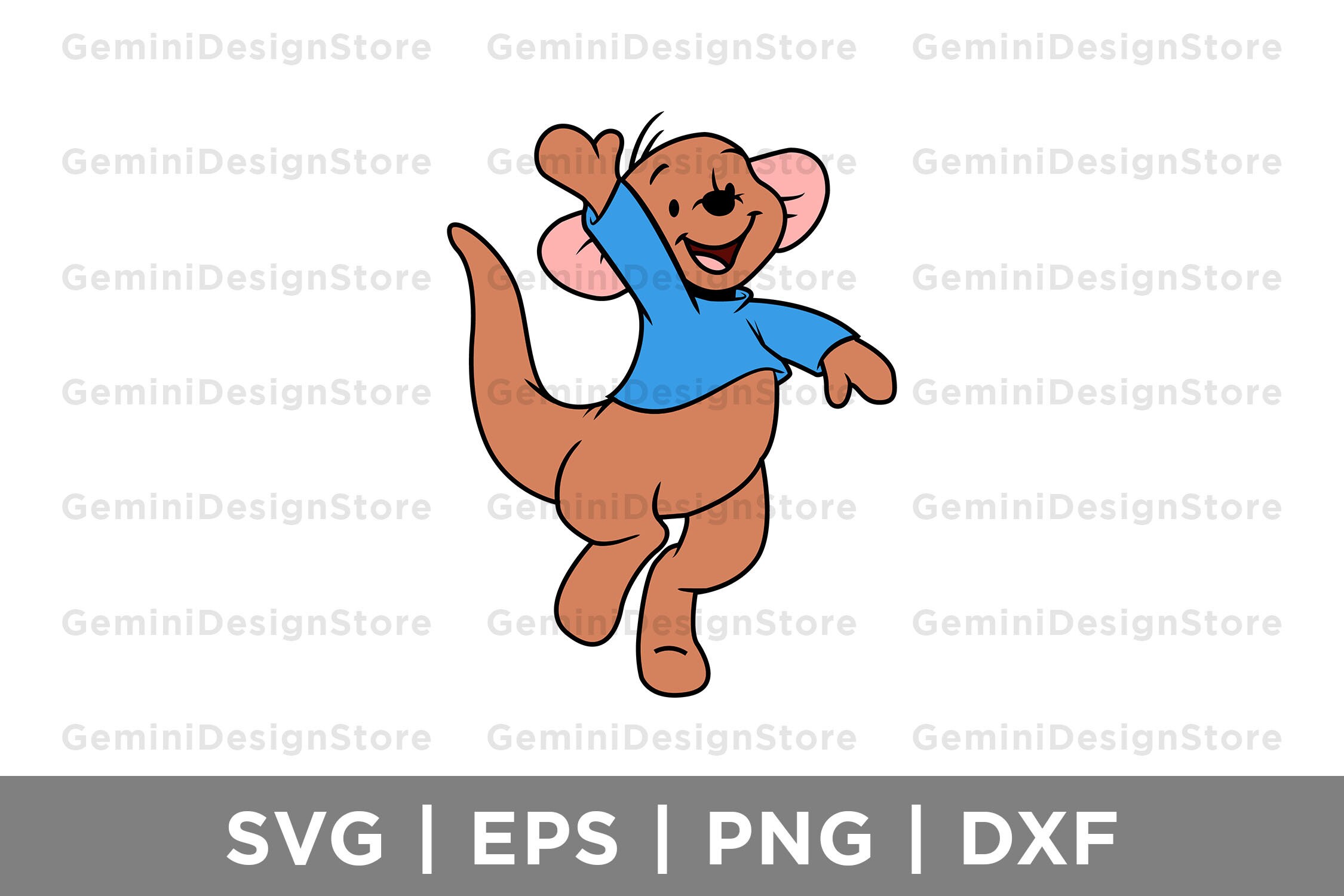 Roo SVG Winnie the Pooh SVG Roo Dxf and Png Instant Download | Etsy